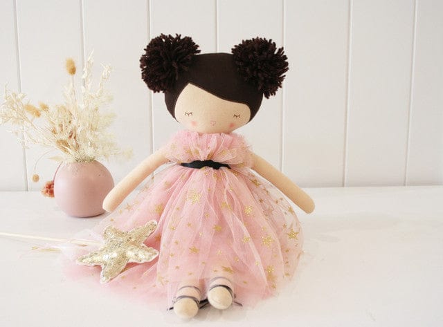 Buy Shop Alimrose Halle Ballerina Doll 48cm Fair & Brunette – HipKids ...