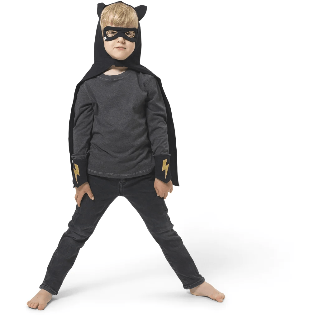 Buy Fabelab Dress Up Superhero set - Black | HipKids Online
