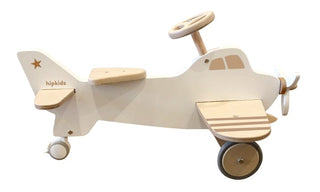 Buy Ride On Wooden Airplane | Rocking Airplane | HipKids Online