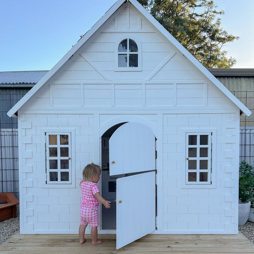 Buy 'Alice' Tudor Style Cubby House | HipKids Online