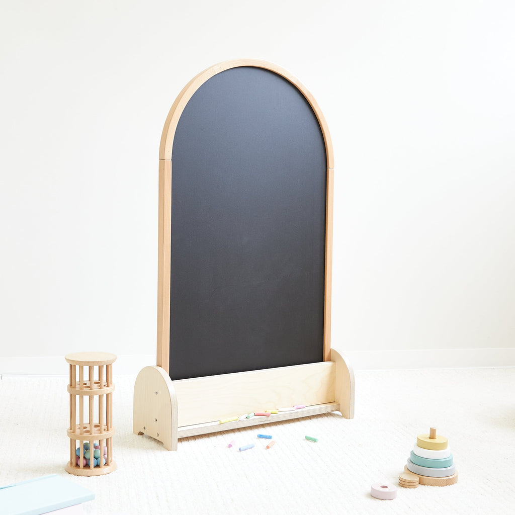 Buy Archie Blackboard / Whiteboard | Curved Chalkboard Easel | HipKids ...