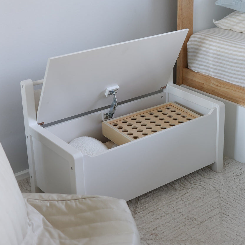 Buy Clover Toy Storage Bench by HipKids | Personalised Toy Box Online