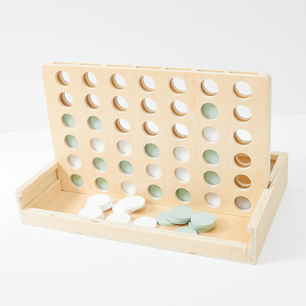 Buy Connect 4 in a Row Game| Classic Wooden Game For Kids | HipKids Online