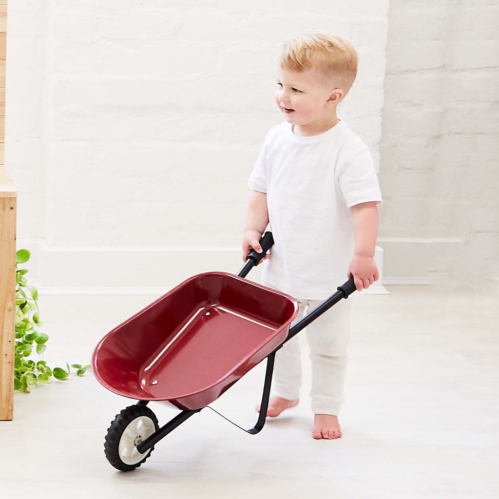 Buy Kids Steel Toy Wheelbarrow With Custom Name – HipKids Online