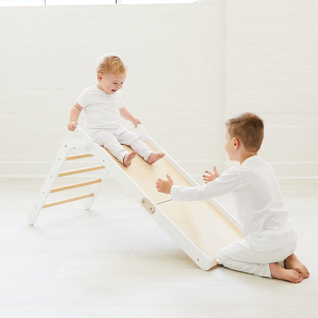 Buy Indoor Play Slide | Foldable Wooden Slide For Kids | HipKids Online
