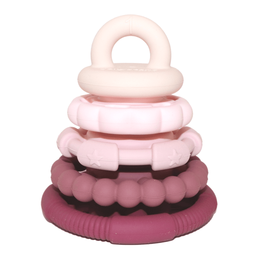 Buy Jellystone Rainbow Stacker Teether Toy – HipKids Online