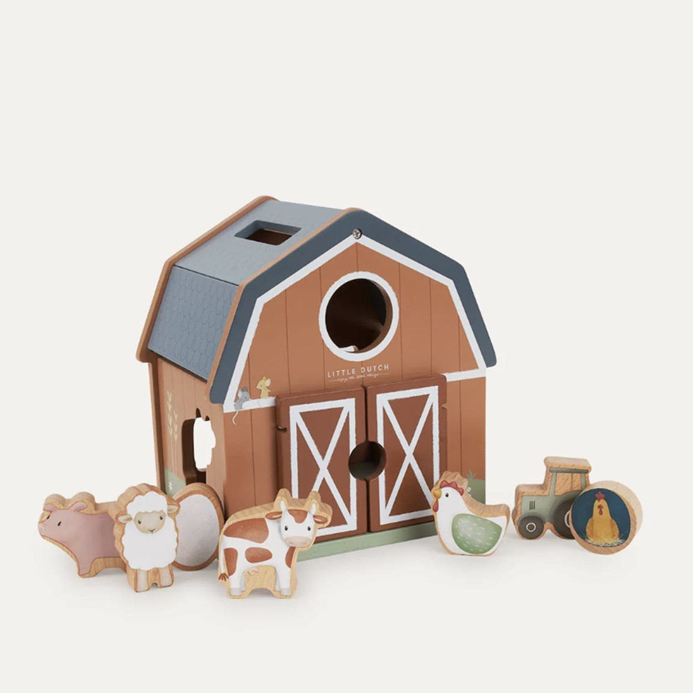 Buy Little Dutch Little Farm Shape Sorter | HipKids Online