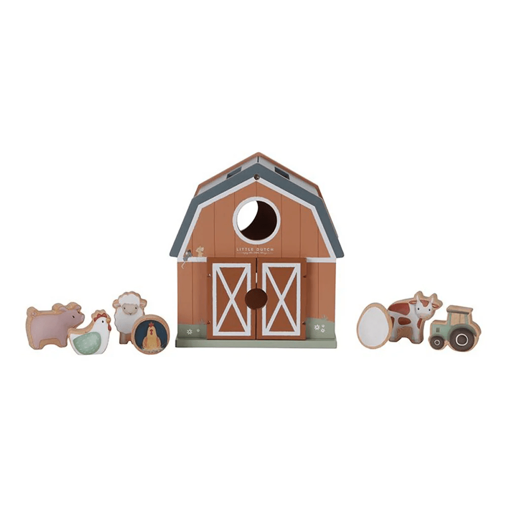 Buy Little Dutch Little Farm Shape Sorter | HipKids Online