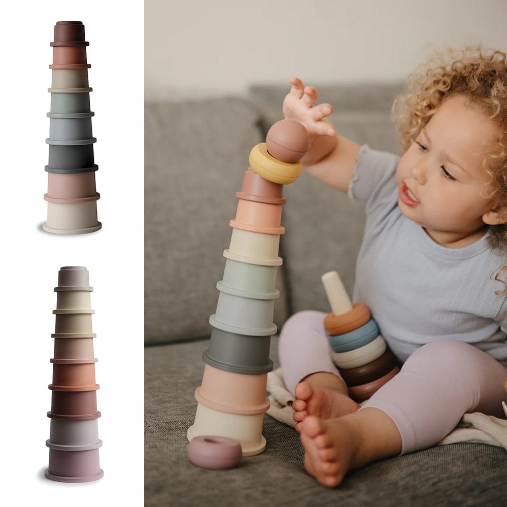 Buy Mushie Stacking Cups - Original | HipKids Online