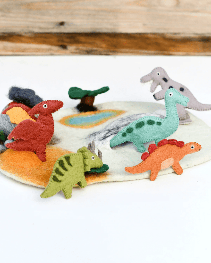 Buy Tara Treasures Dinosaur Finger Puppets Set | HipKids Online