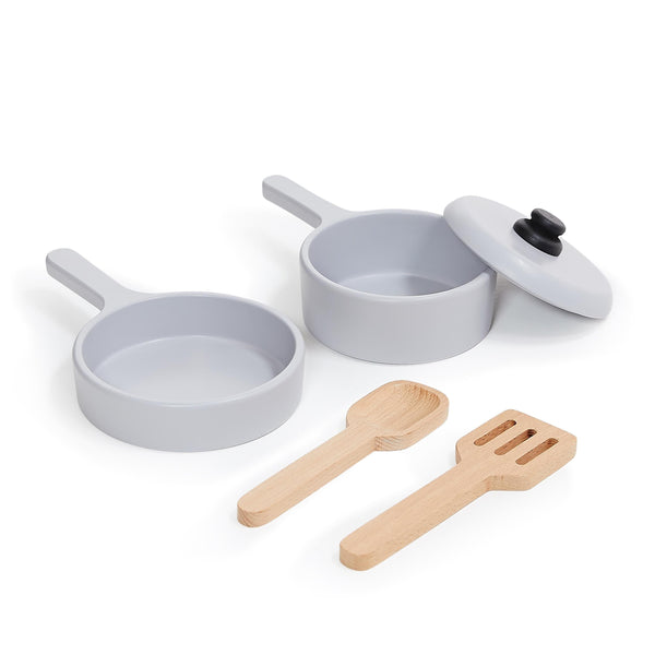 Buy Wooden Toy Pot & Pan Set | HipKids Online